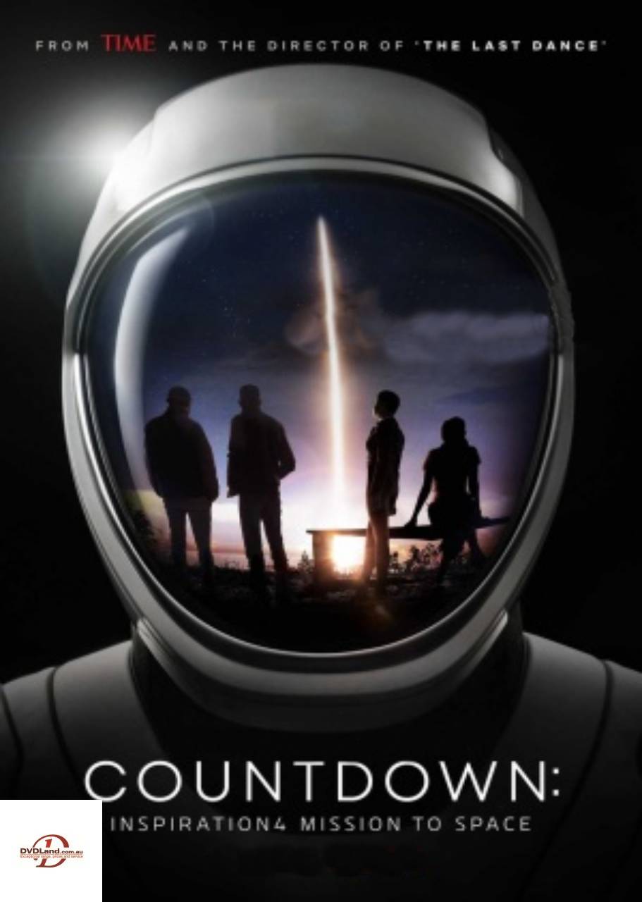 Countdown Inspiration4 Mission To Space DVD