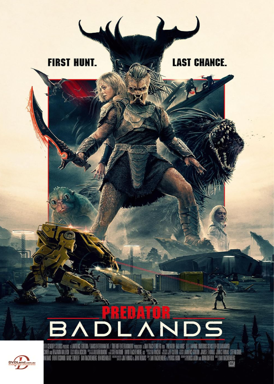 Predator Badlands DVD
