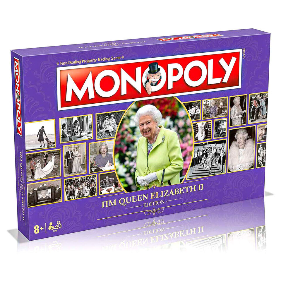 Queen Elizabeth II Edition Monopoly Board Game - DVDLand